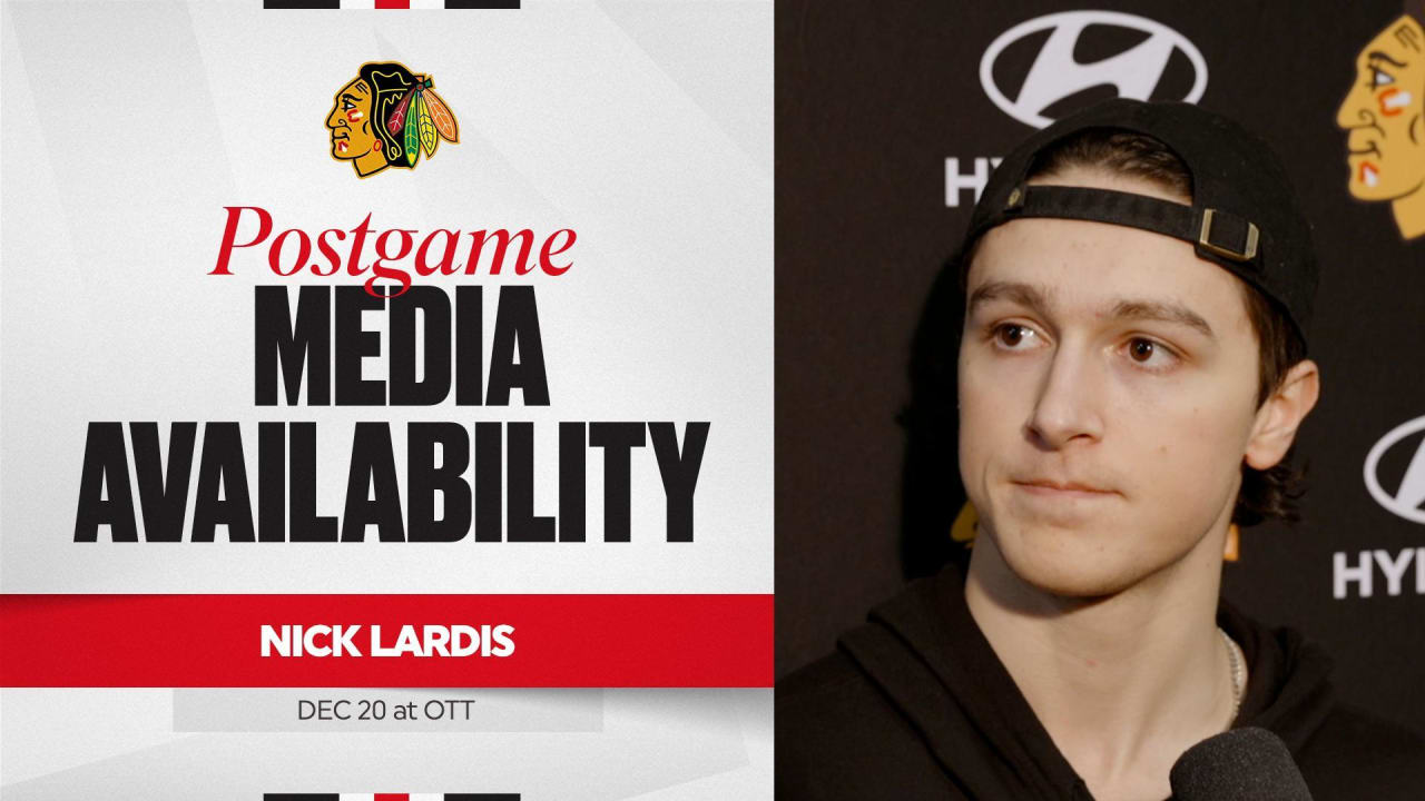 Lardis on First NHL Goal | Chicago Blackhawks