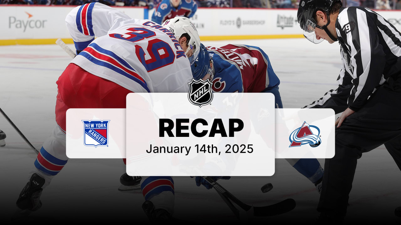 NYR at COL | Recap | NHL.com