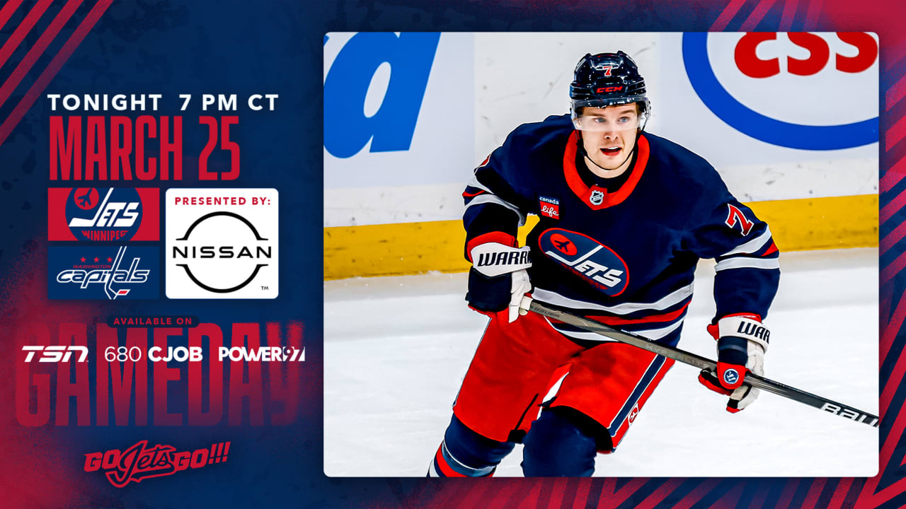 GAMEDAY: Capitals at Jets | Winnipeg Jets