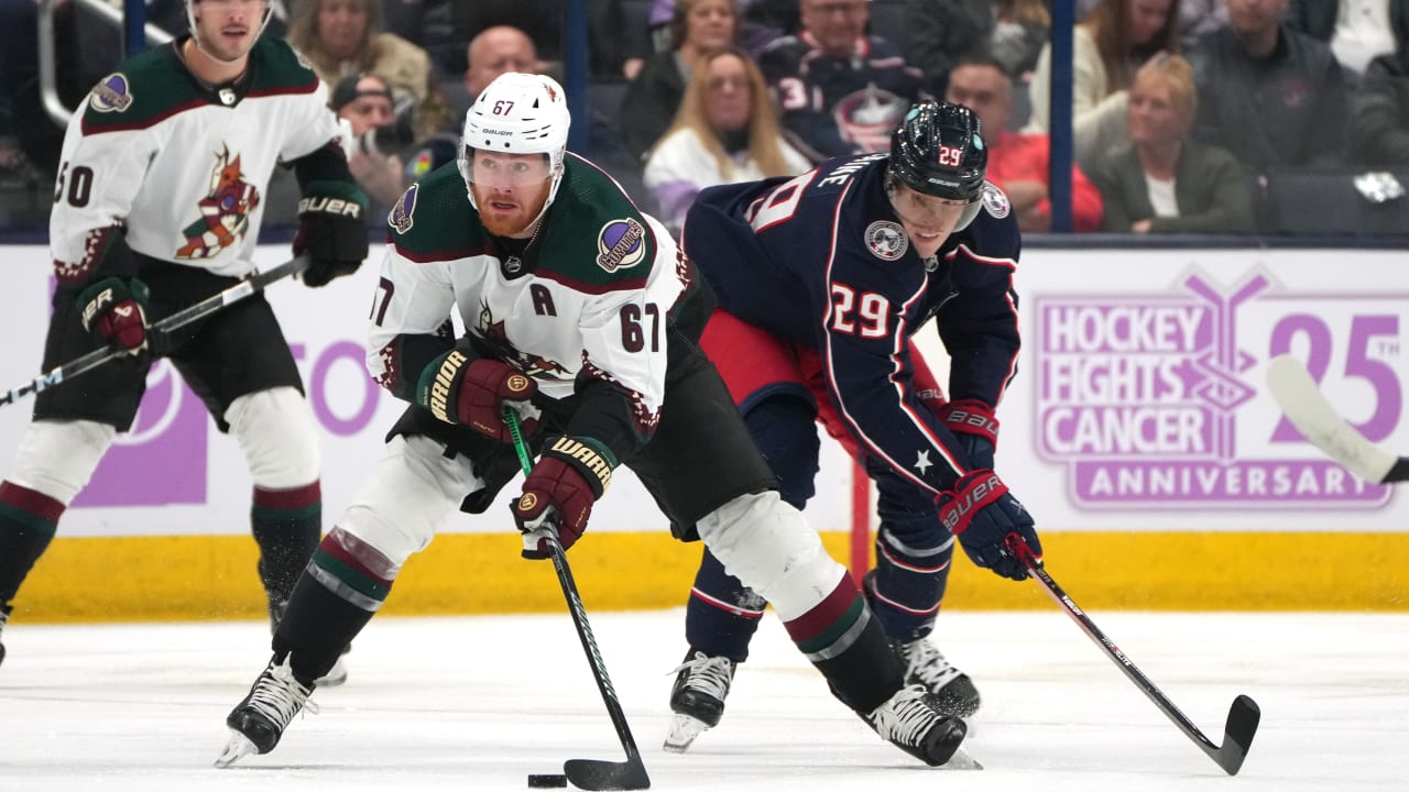 Shorthanded Coyotes Battle to 3-2 Win in Columbus | NHL.com
