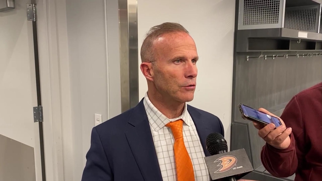 Greg Cronin Postgame 12/13/23 | Anaheim Ducks
