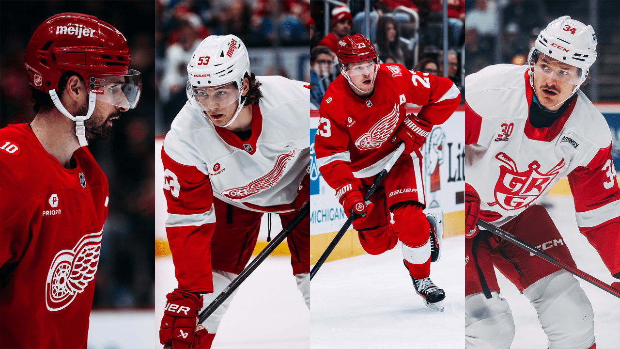 ‘It’s going to be really cool’: Four players will represent Red Wings ...