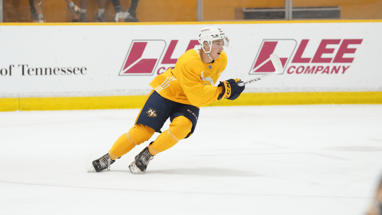 Preds Prospect Report: Rookie of the Month Aiden Fink | Nashville Predators