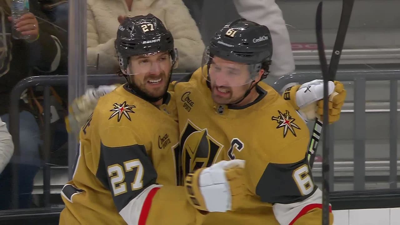 VAN@VGK: Theodore scores goal against Kevin Lankinen | Vegas Golden Knights