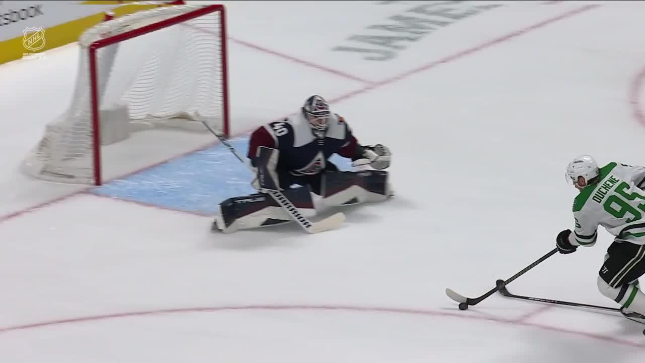 DAL@COL: Duchene scores goal against Alexandar Georgiev | Dallas Stars