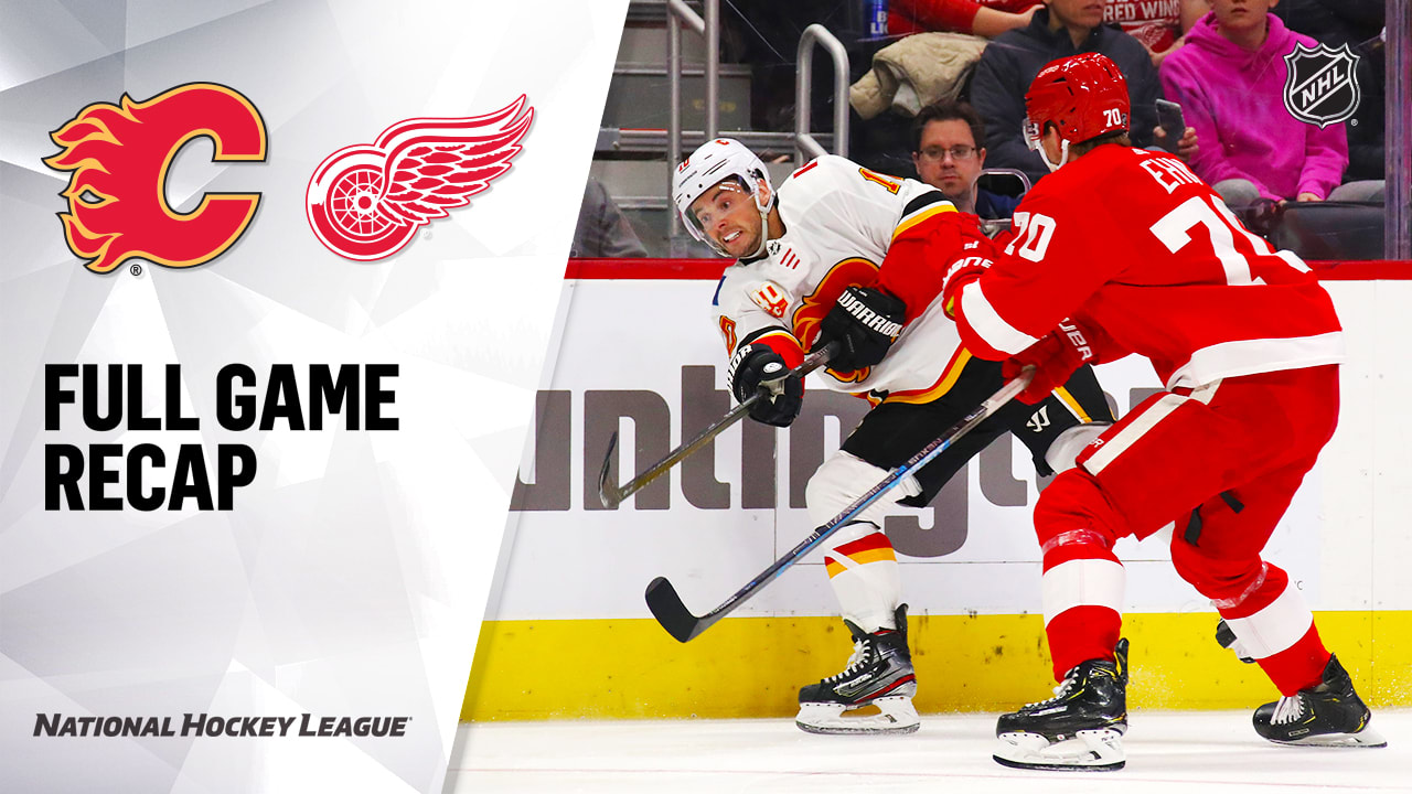 Recap: CGY 4, DET 2 | Calgary Flames