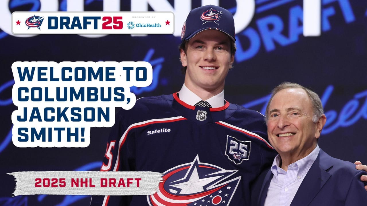 WELCOME TO COLUMBUS, JACKSON SMITH! | Columbus Blue Jackets