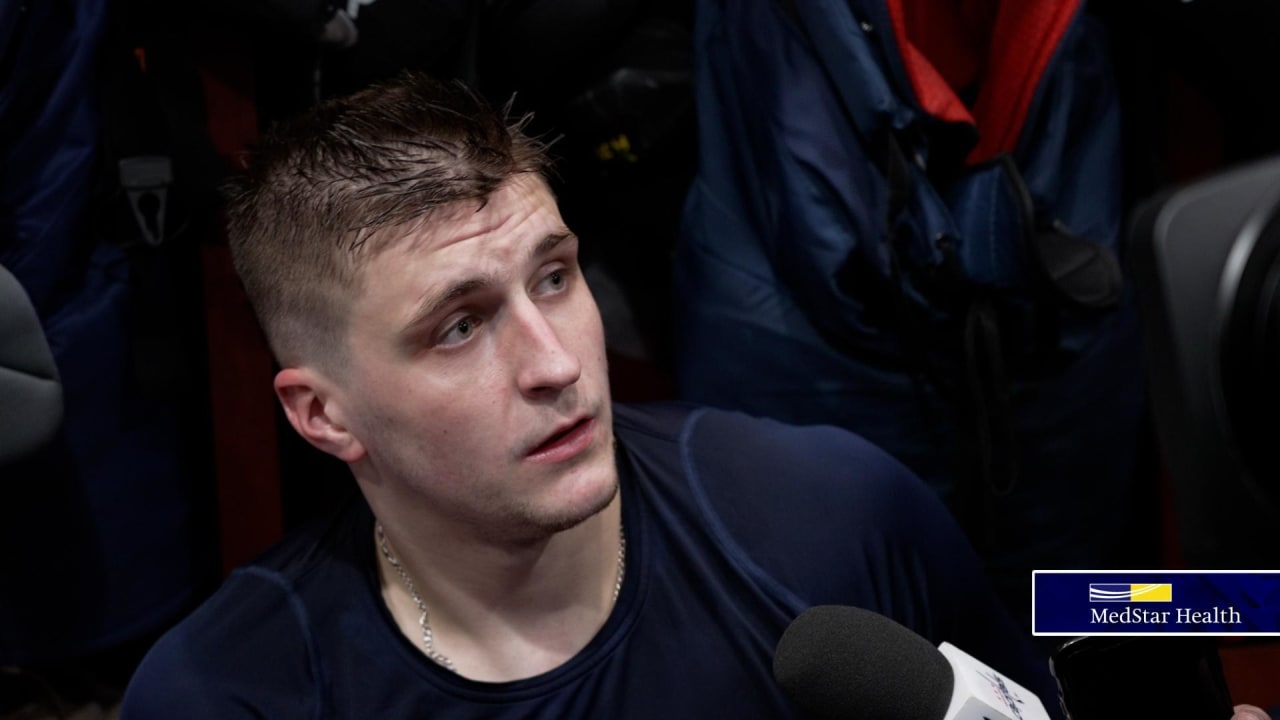 Postgame | Aliaksei Protas | Washington Capitals
