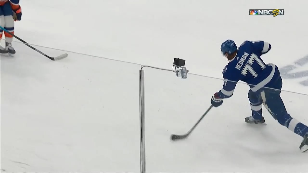 Hedman's heavy slap shot | Tampa Bay Lightning