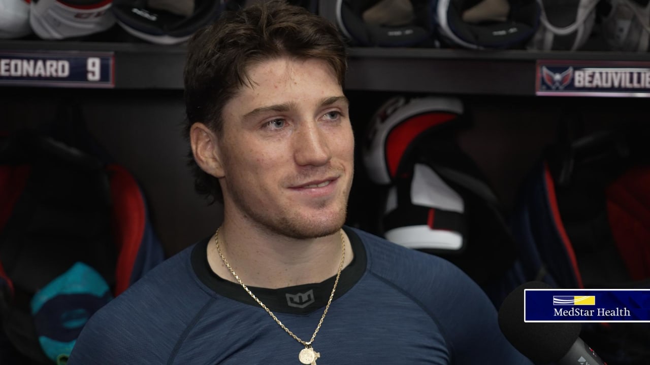 Ryan Leonard | Postgame | Washington Capitals