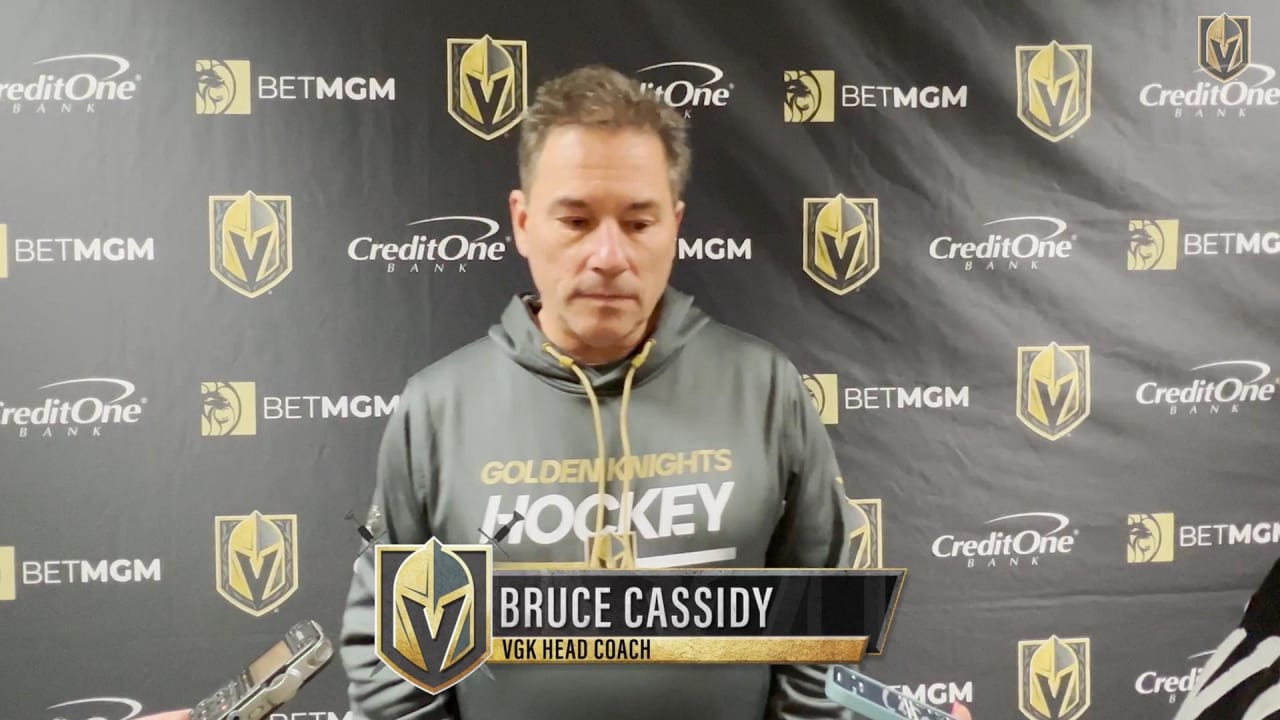 Cassidy Availability 3/29 | Vegas Golden Knights