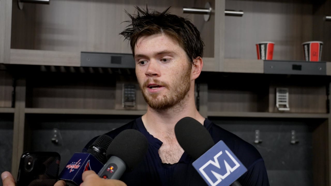 Postgame | Connor McMichael | Washington Capitals