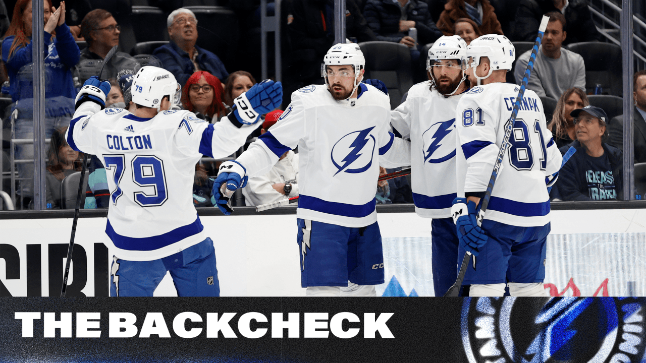 The Backcheck: Lightning roll past red-hot Kraken | Tampa Bay Lightning