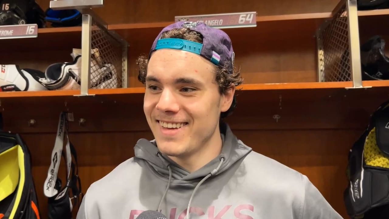 Sam Colangelo Postgame 4/12/24 | Anaheim Ducks