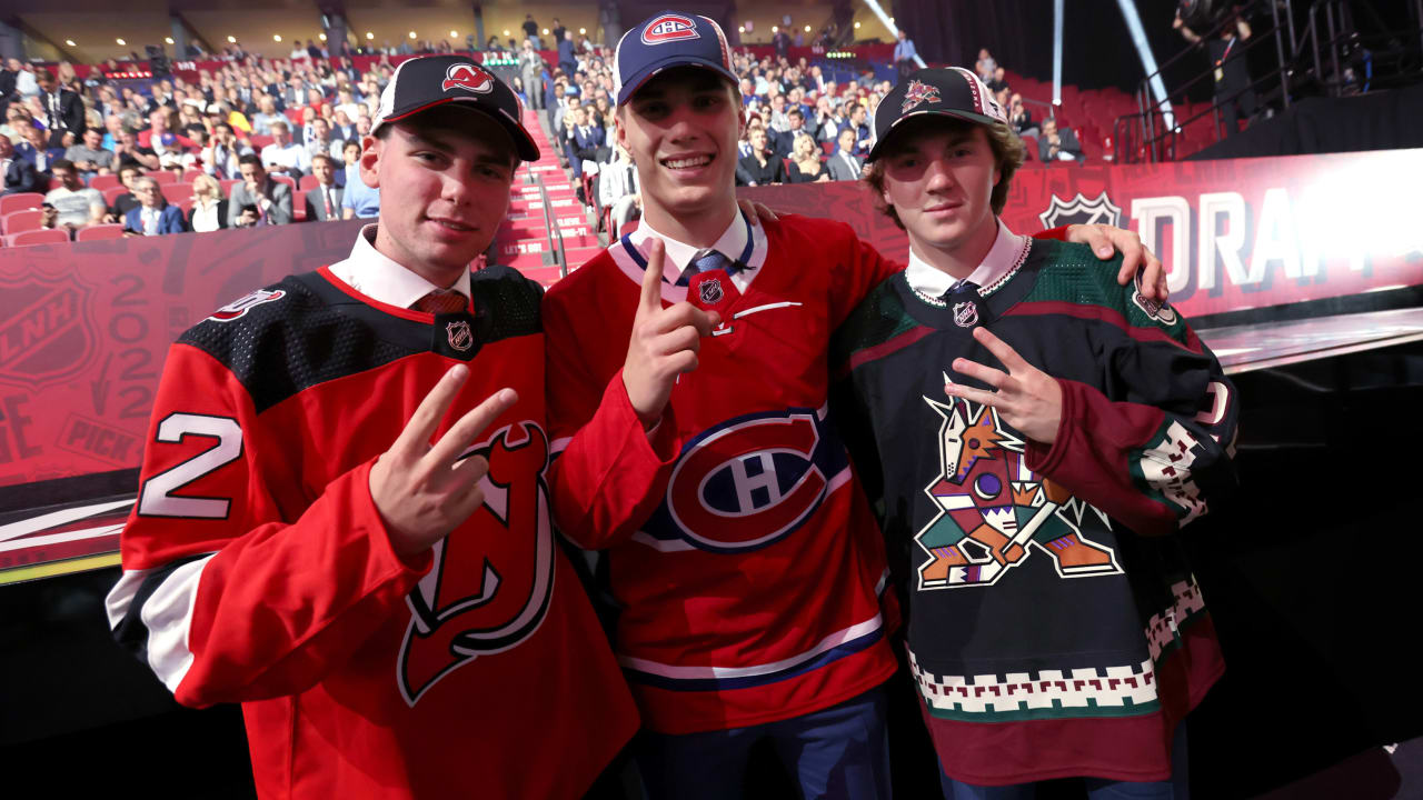 Så var runda 1 av NHL-draften 2022 | NHL.com/sv