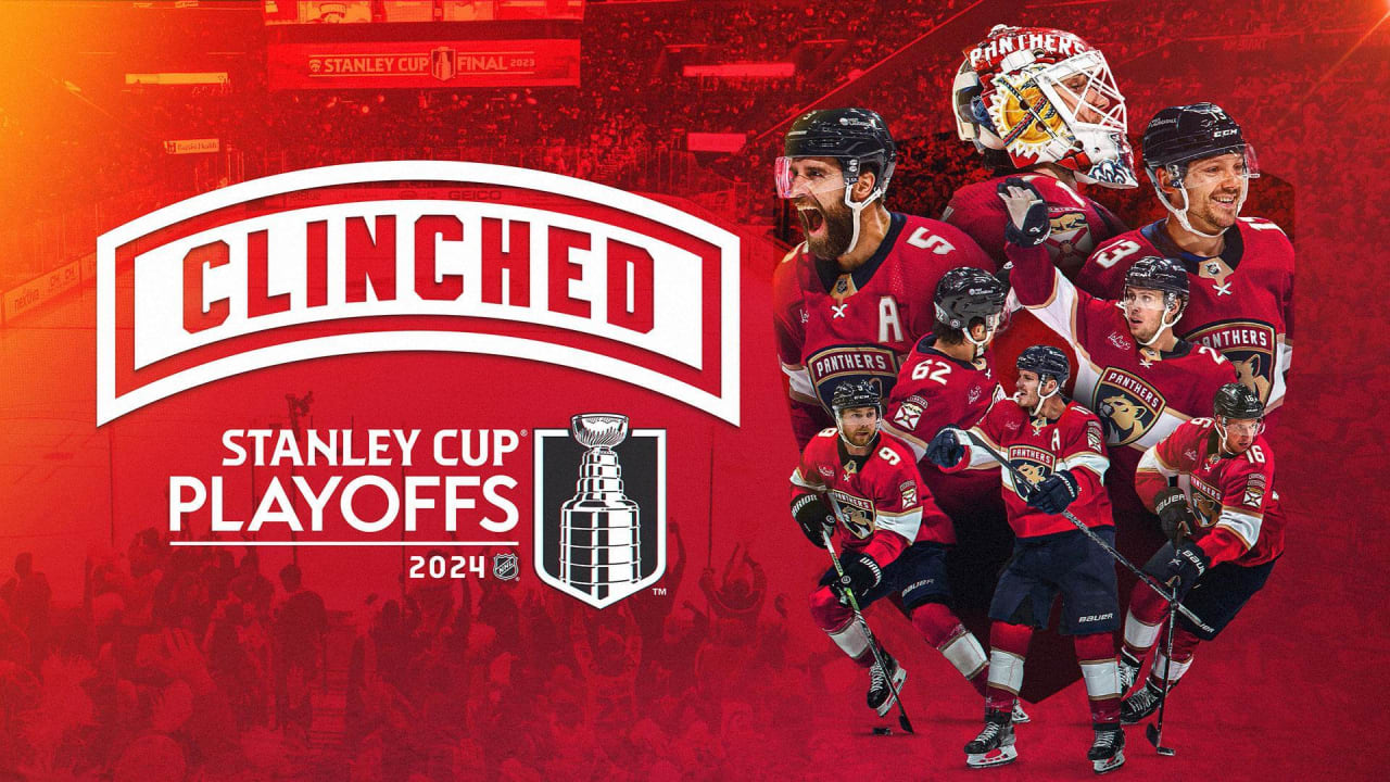 Clinched - 2024 Stanley Cup Playoffs | Florida Panthers