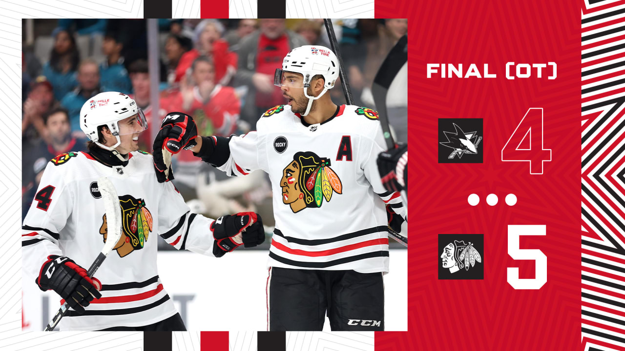 RECAP: Blackhawks Erase Four-Goal Deficit to Win in OT | Chicago Blackhawks