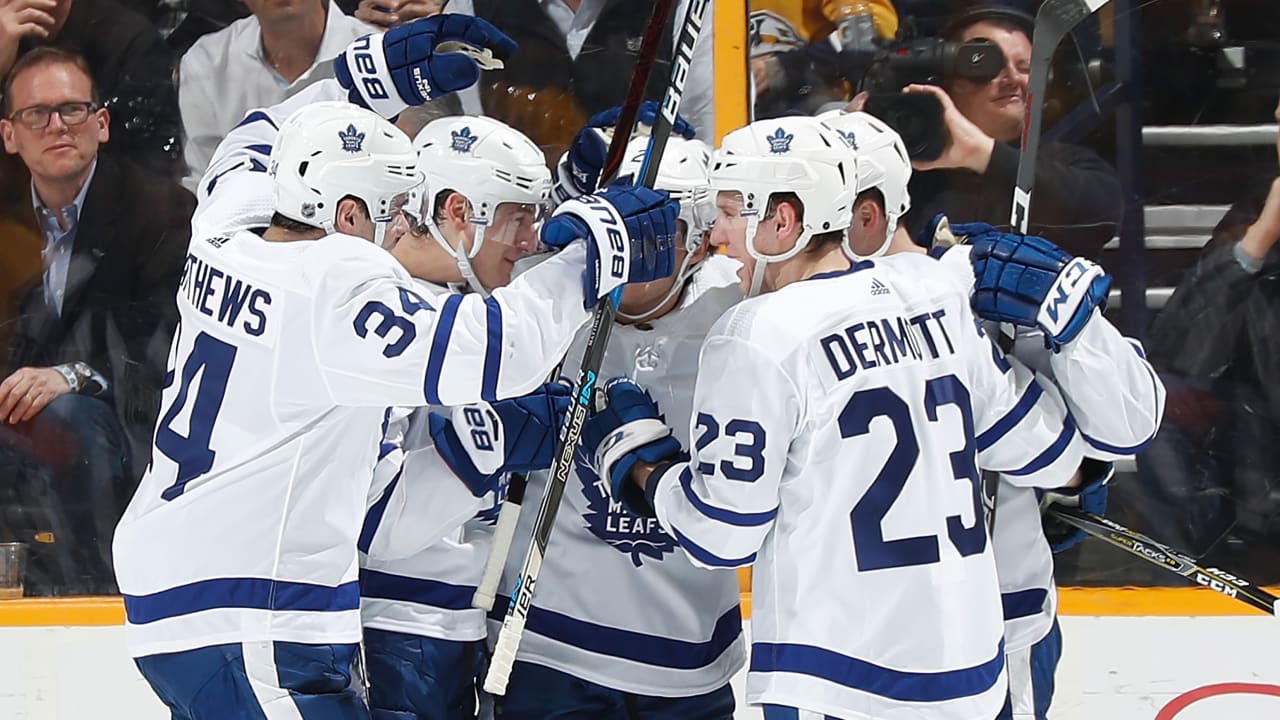 Matthews scores in Maple Leafs win against Predators | NHL.com