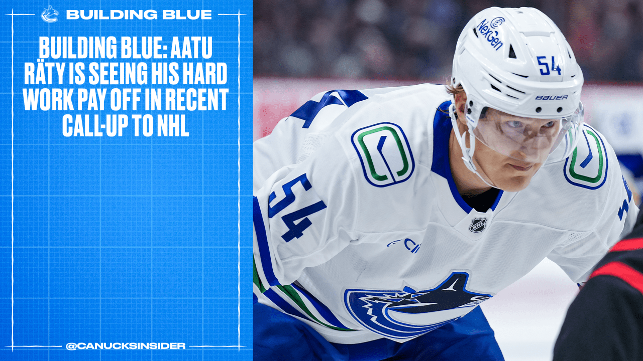 Building Blue: Aatu Räty is Seeing His Hard Work Pay Off in Recent Call ...