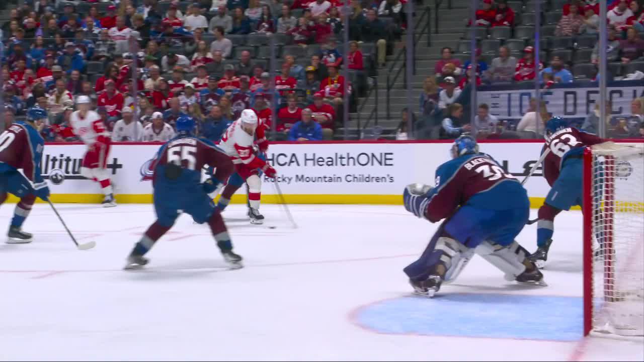 DET@COL: Watson scores goal against Mackenzie Blackwood | NHL.com