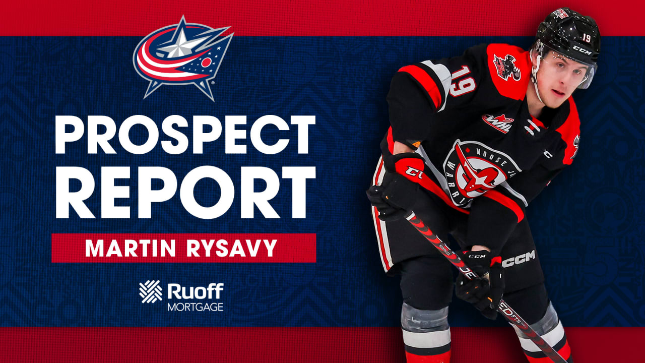 Prospect Report: Rysavy brings size to the CBJ pipeline | Columbus Blue ...