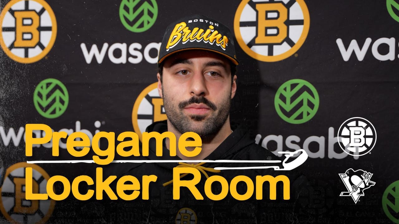 Locker Room Raw: Jonathan Aspirot | Boston Bruins