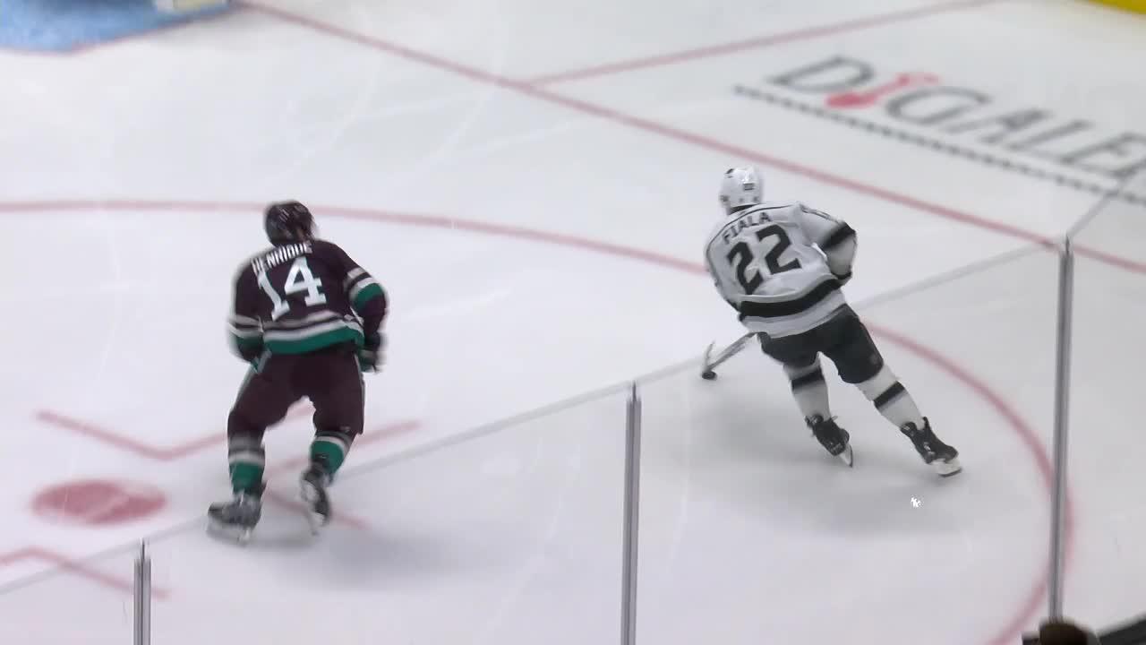LAK@ANA: Fiala scores goal against Ducks | Los Angeles Kings