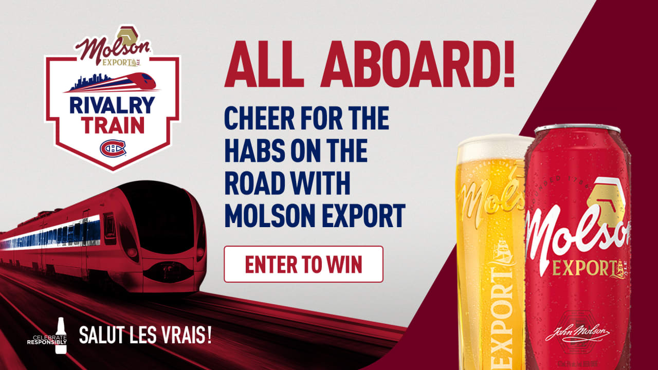 The Molson Export Rivalry Train is headed to Toronto | Montréal Canadiens