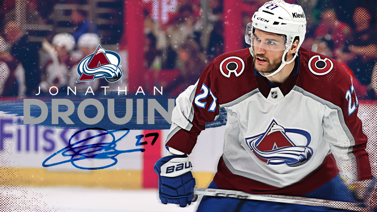 Jonathan Drouin Happy in Colorado Entering Second Season with Avalanche ...