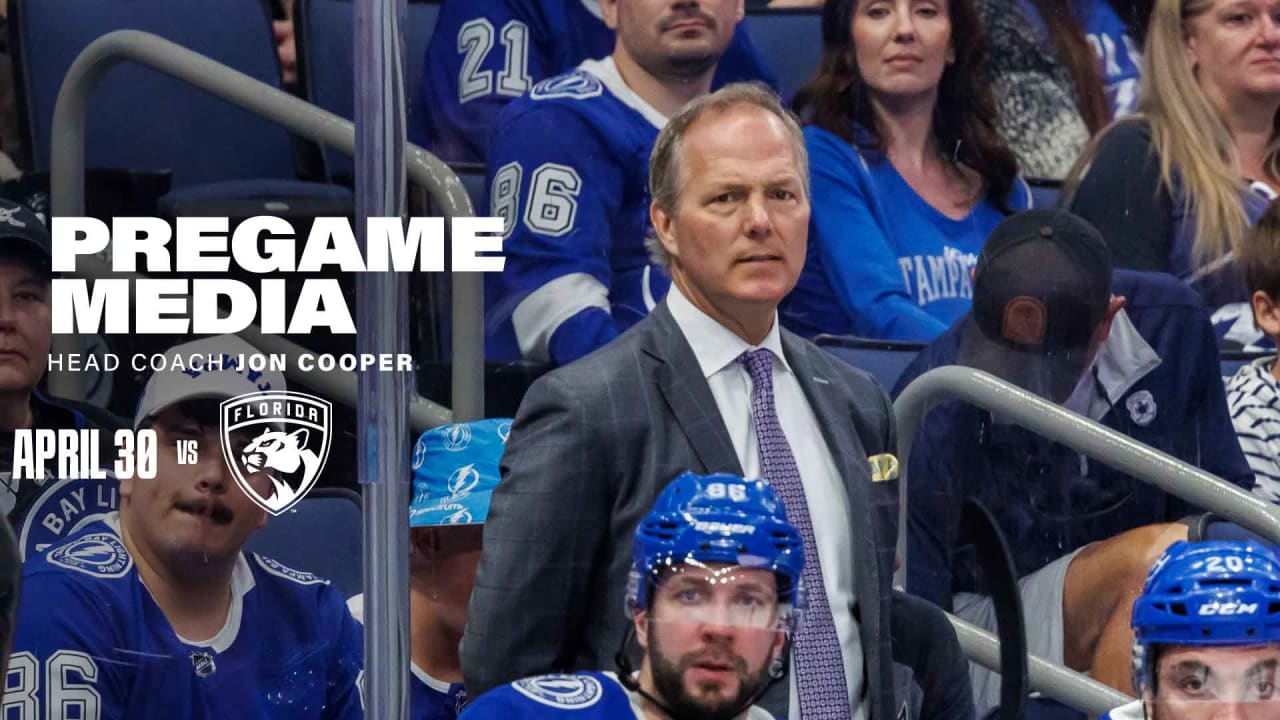 Jon Cooper | Pregame Game 5 vs Florida Panthers | Tampa Bay Lightning