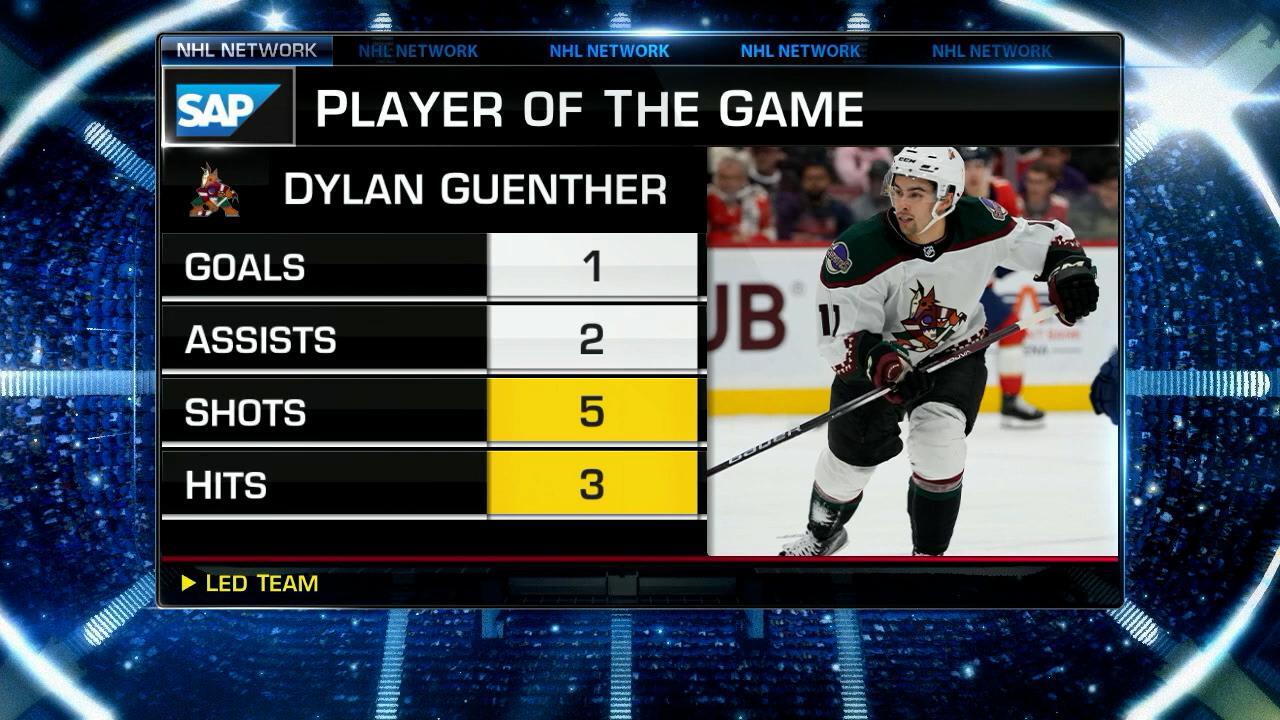 SAP Player of the Game: Guenther | NHL.com