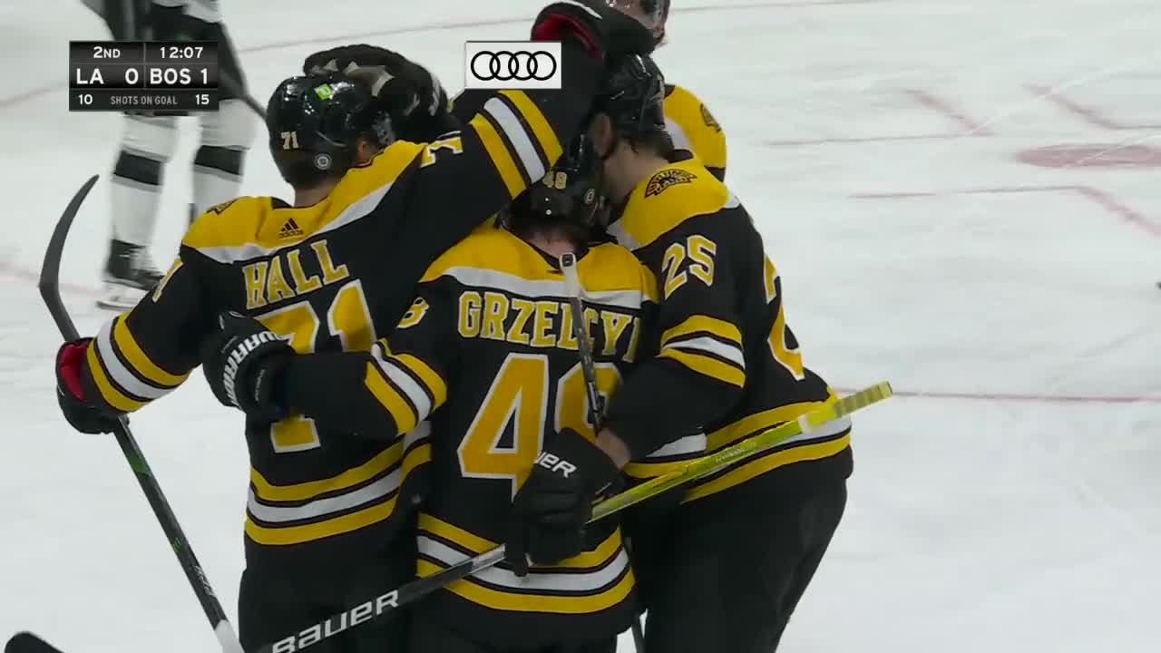 Hall opens scoring | Boston Bruins