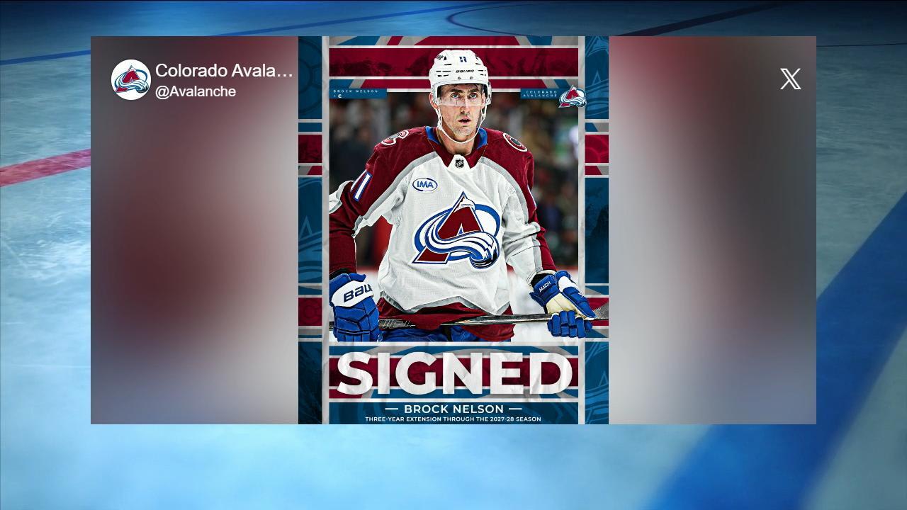 Colorado Avalanche extend Brock Nelson | NHL.com