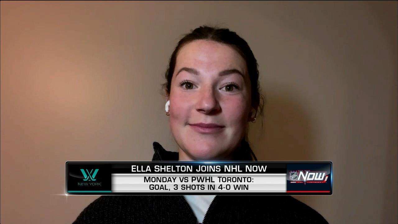 NHL Now: Ella Shelton interview | NHL.com