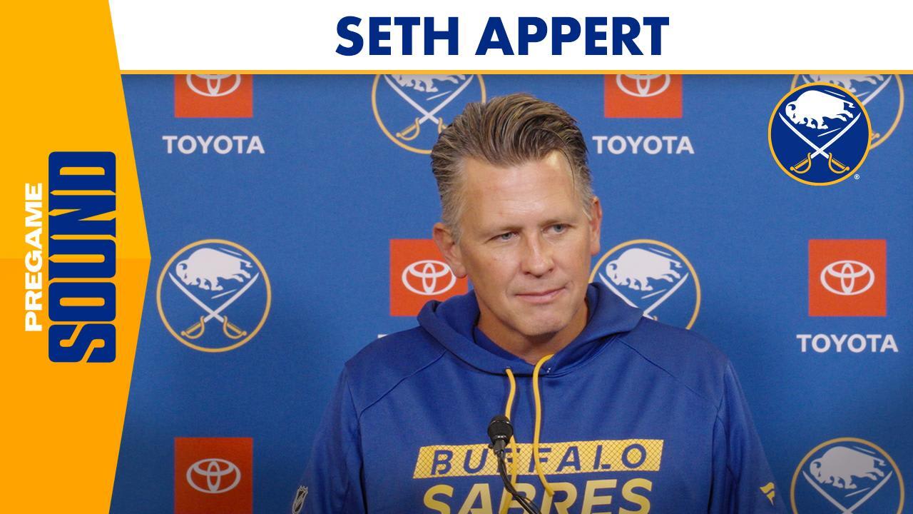 Appert | Pregame vs. PIT | Buffalo Sabres