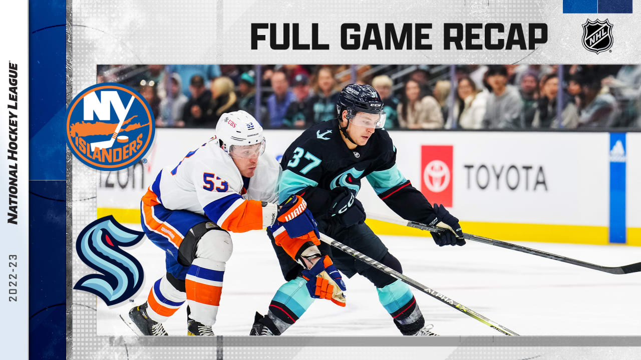 Recap: SEA 4, NYI 1 | Seattle Kraken
