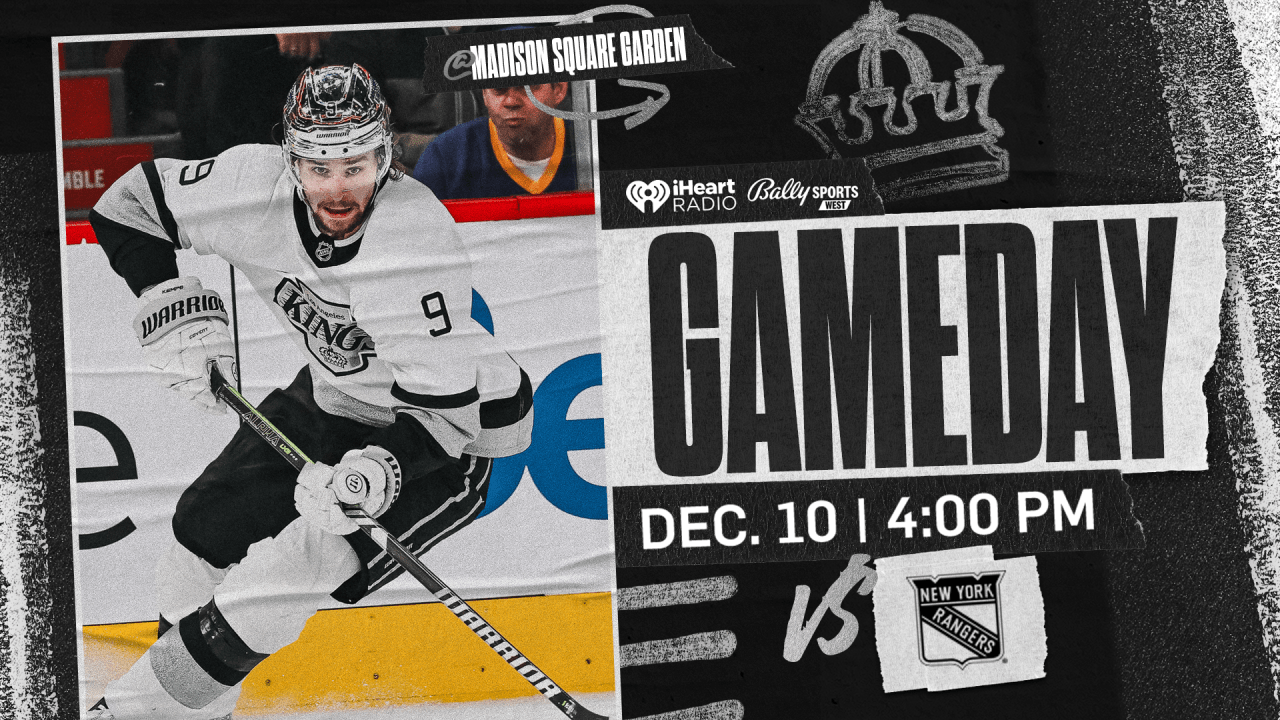 LA Kings @ New York Rangers: How to Watch | Los Angeles Kings