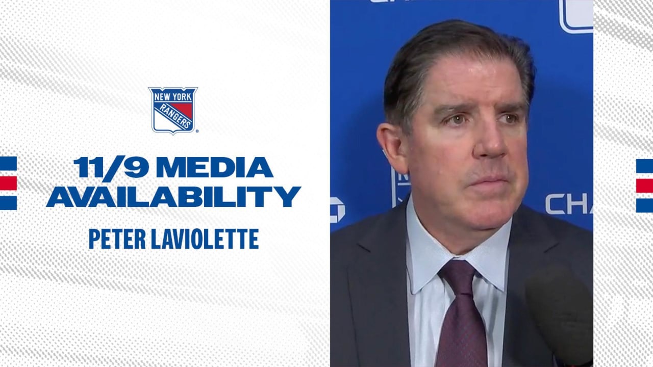Postgame: Laviolette | New York Rangers