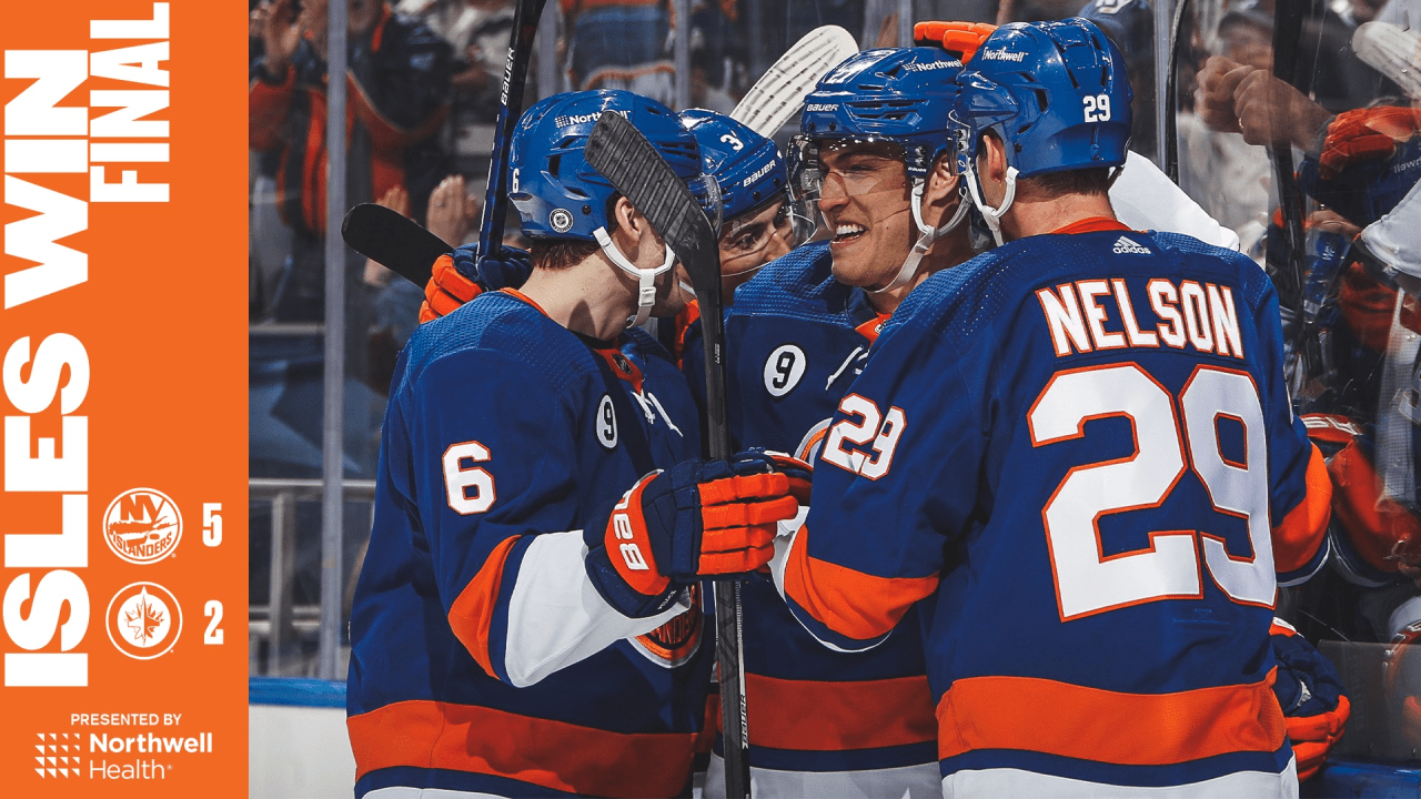 Rapid Recap: Islanders 5, Jets 2 | New York Islanders