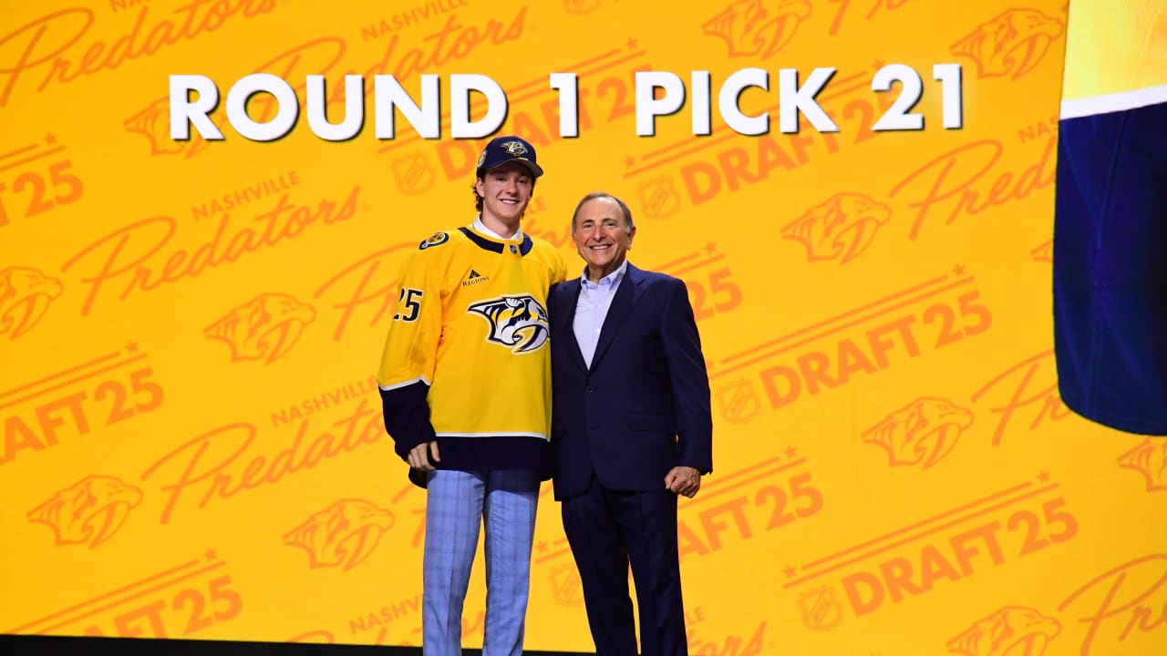 Predators Select Martin, Reid, Lee in First Round of 2025 NHL Draft ...