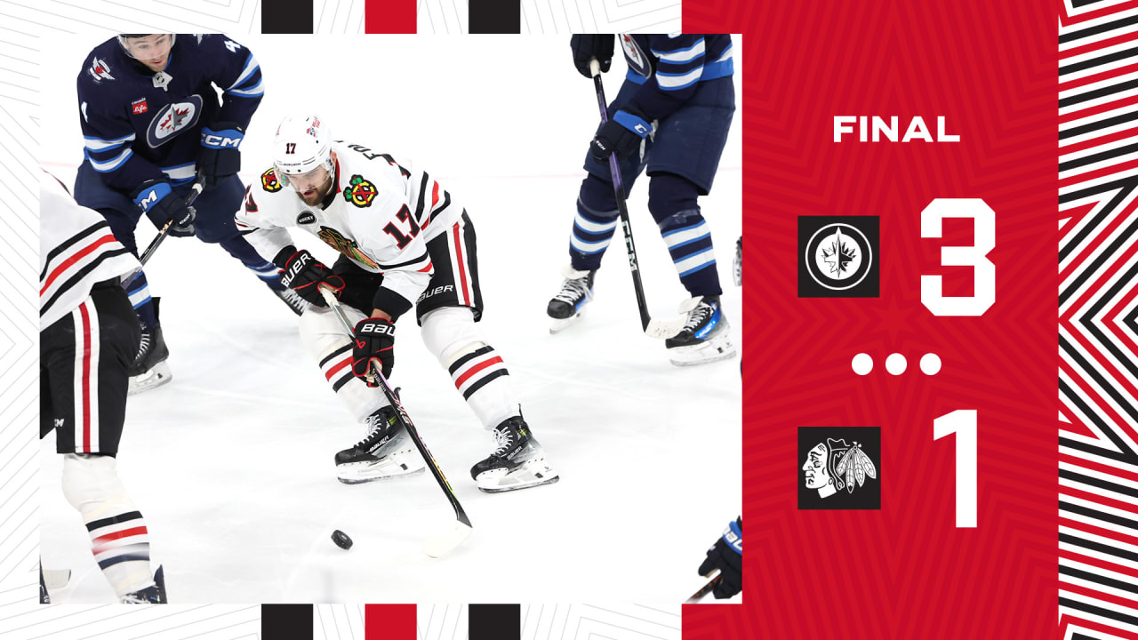TAKEAWAYS: Blackhawks Drop Second Loss in 3-1 Defeat to Jets | Chicago Blackhawks