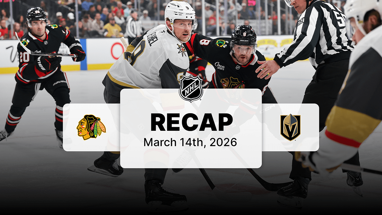 CHI at VGK | Recap | NHL.com