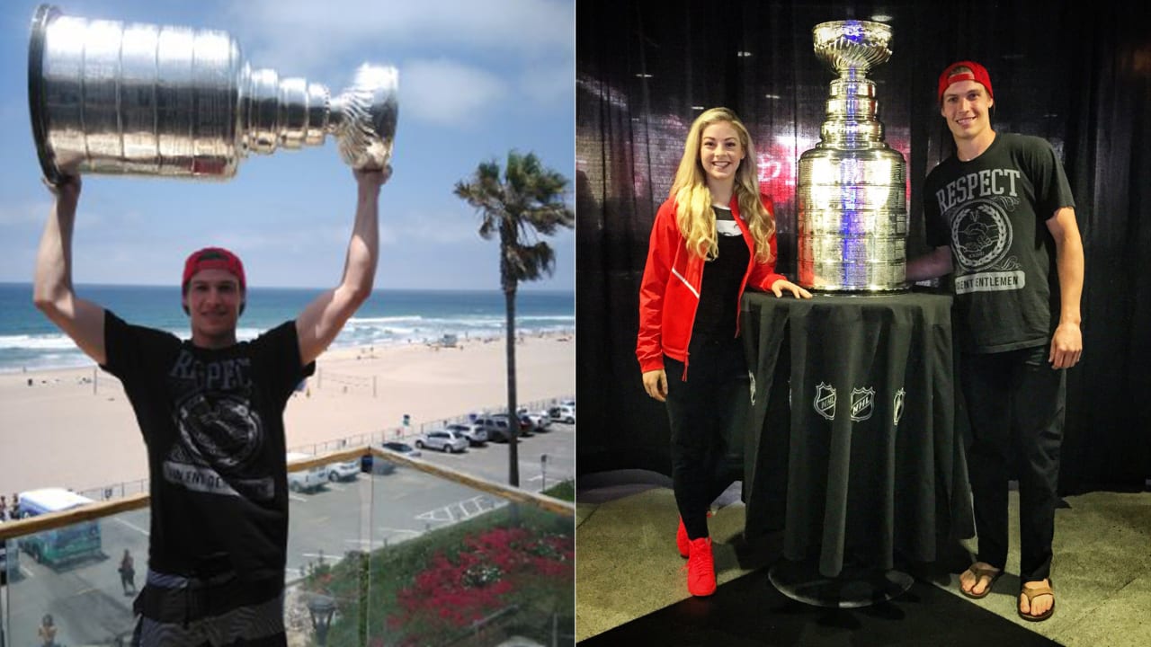 Beau Bennett brings Stanley Cup to beach | NHL.com