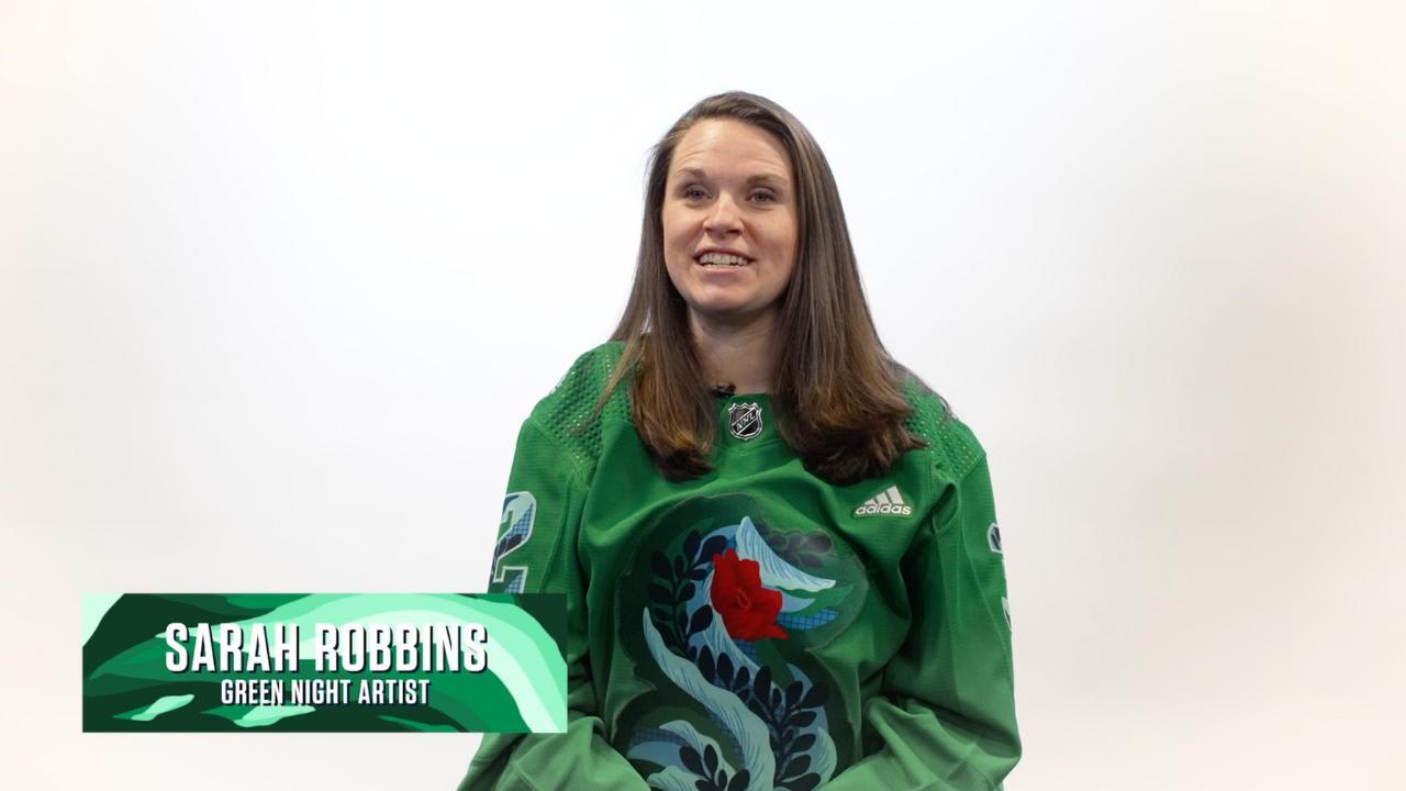 Green Night pres. by Boeing Artist Profile | Sarah Robbins | Seattle Kraken