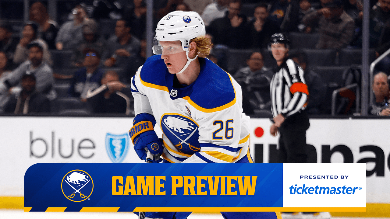 Game Preview | 5 things to know ahead of Sabres at Kings | Buffalo Sabres