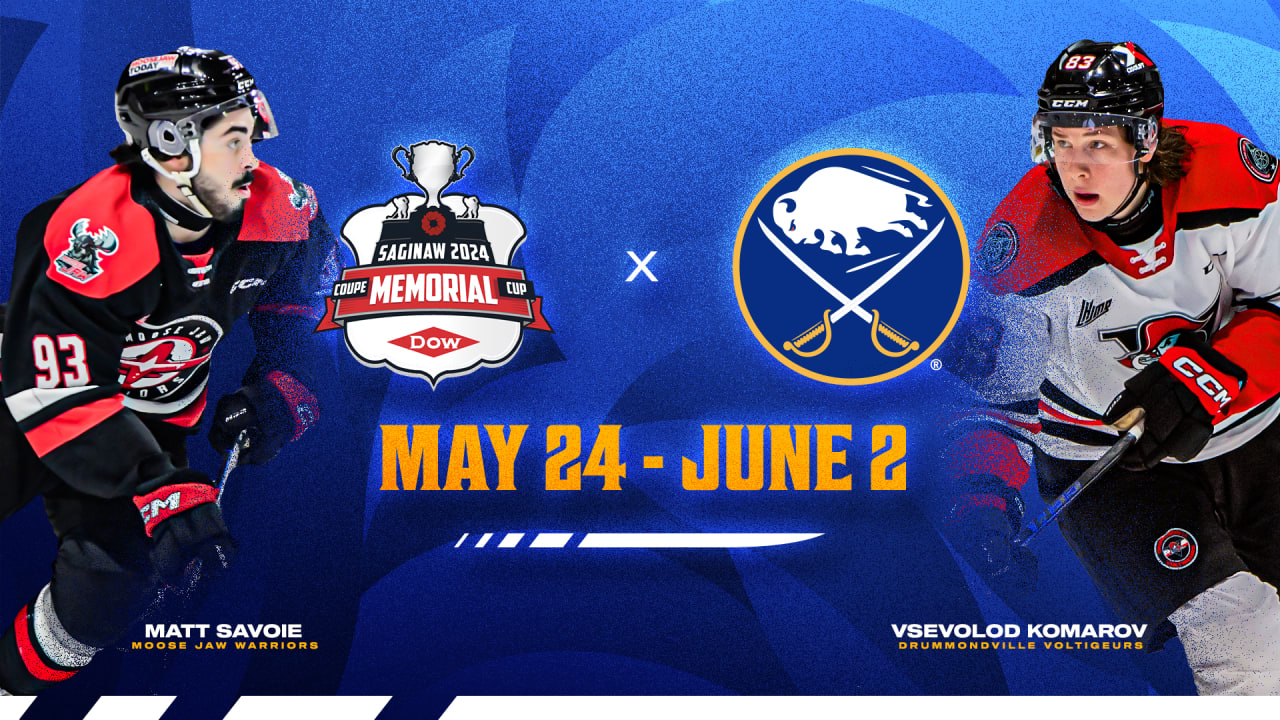 How to watch Sabres prospects in the 2024 Memorial Cup | Schedule and ...