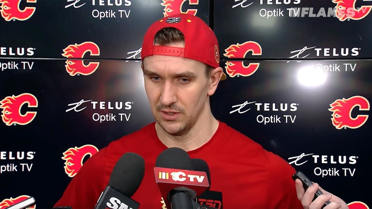 Postgame Backlund - 25.01.24 | Calgary Flames