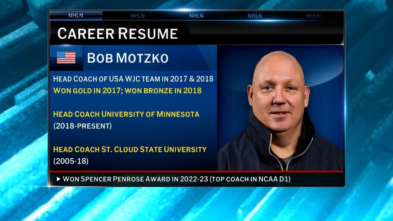 Bob Motzko returns to coach Team USA at the 2026 WJC | NHL.com