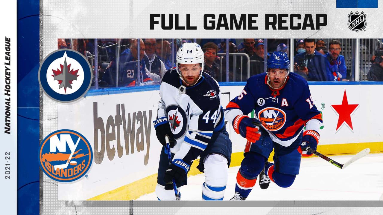 Recap: NYI 5, WPG 2 | New York Islanders