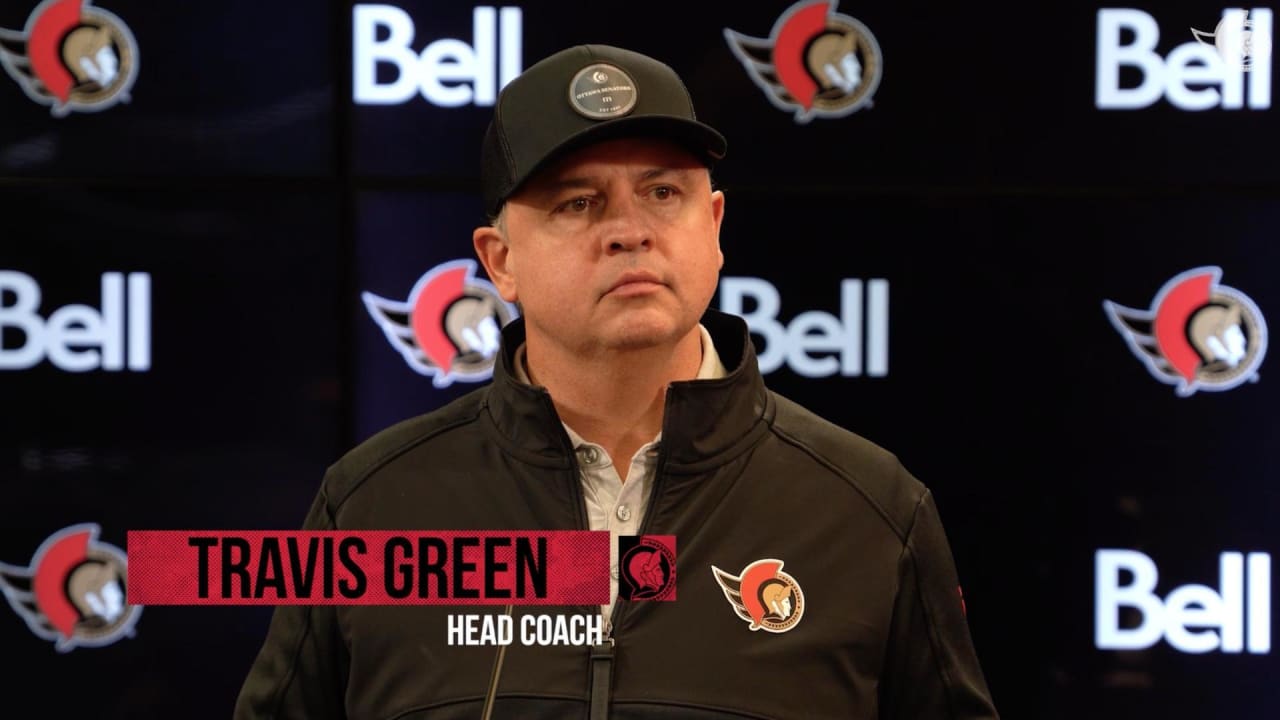 Travis Green Media Availability - Nov. 6 | Ottawa Senators